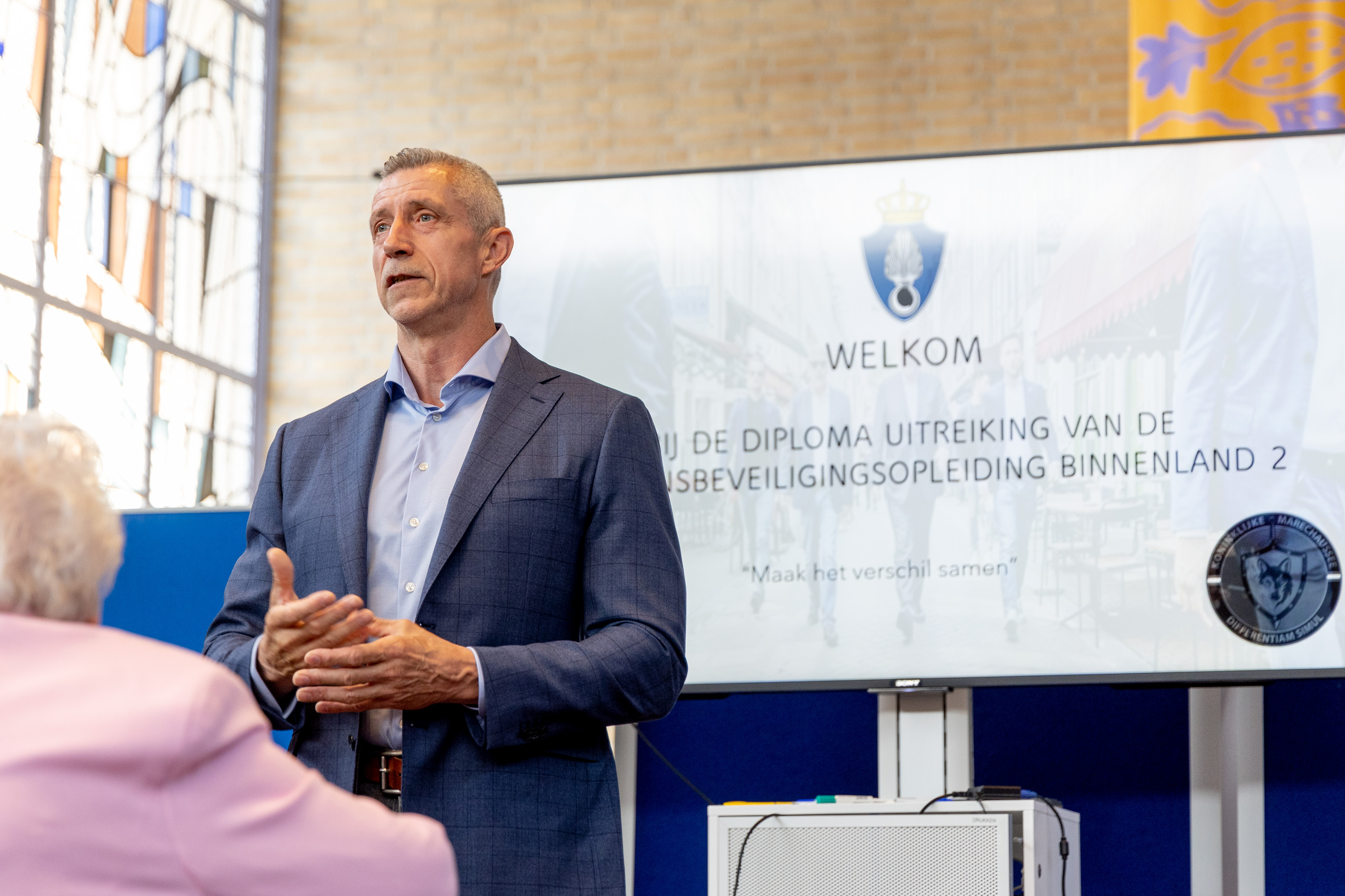 Diploma voor tweede lichting opleiding persoonsbeveiliging ...